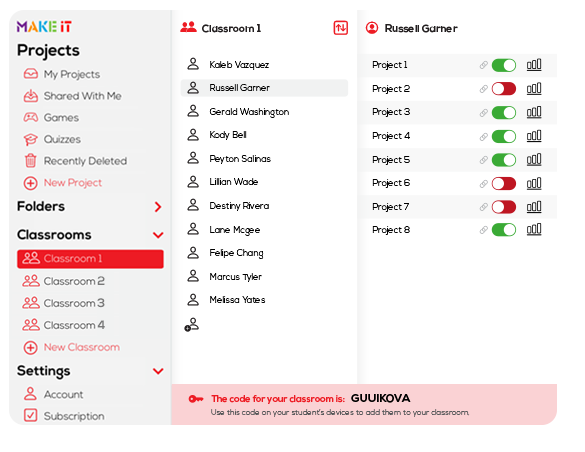 Make It – Crear Juegos Educativos